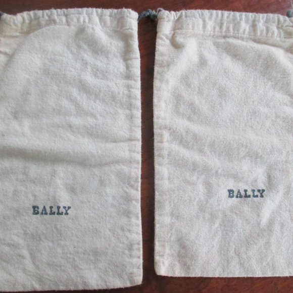 Bally | Storage & Organization | Bally Flannel Drawstring Shoe Bags Set ...